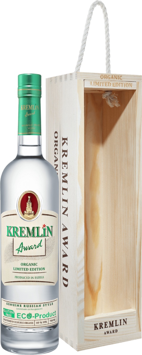 KREMLIN AWARD Organic Limited Edition (gift box) – водка Кремлин Эворд ...