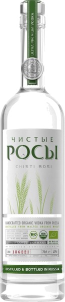 Чистые Росы Органик – водка – купить по цене от 250 р. в винотеках ...